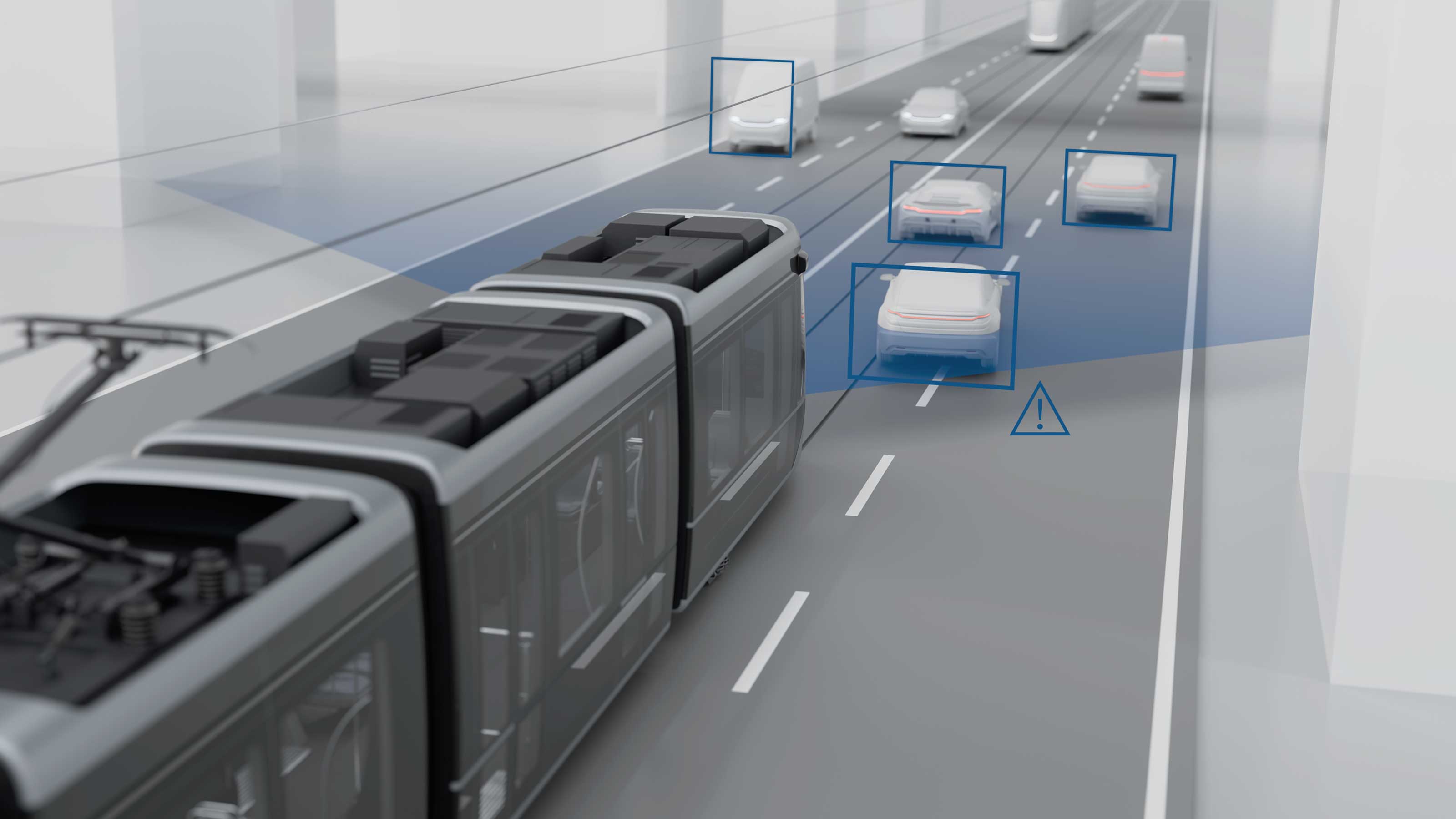 Assistance systems for tram applications | Bosch Engineering